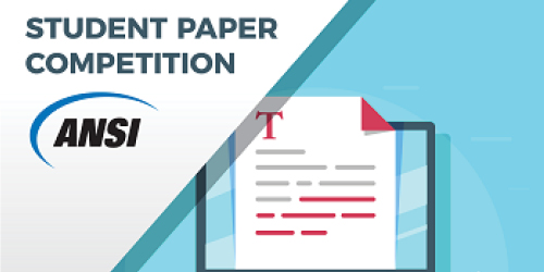 ANSI Student Paper Competition Deadline Is April 30 - ASPE Pipeline
